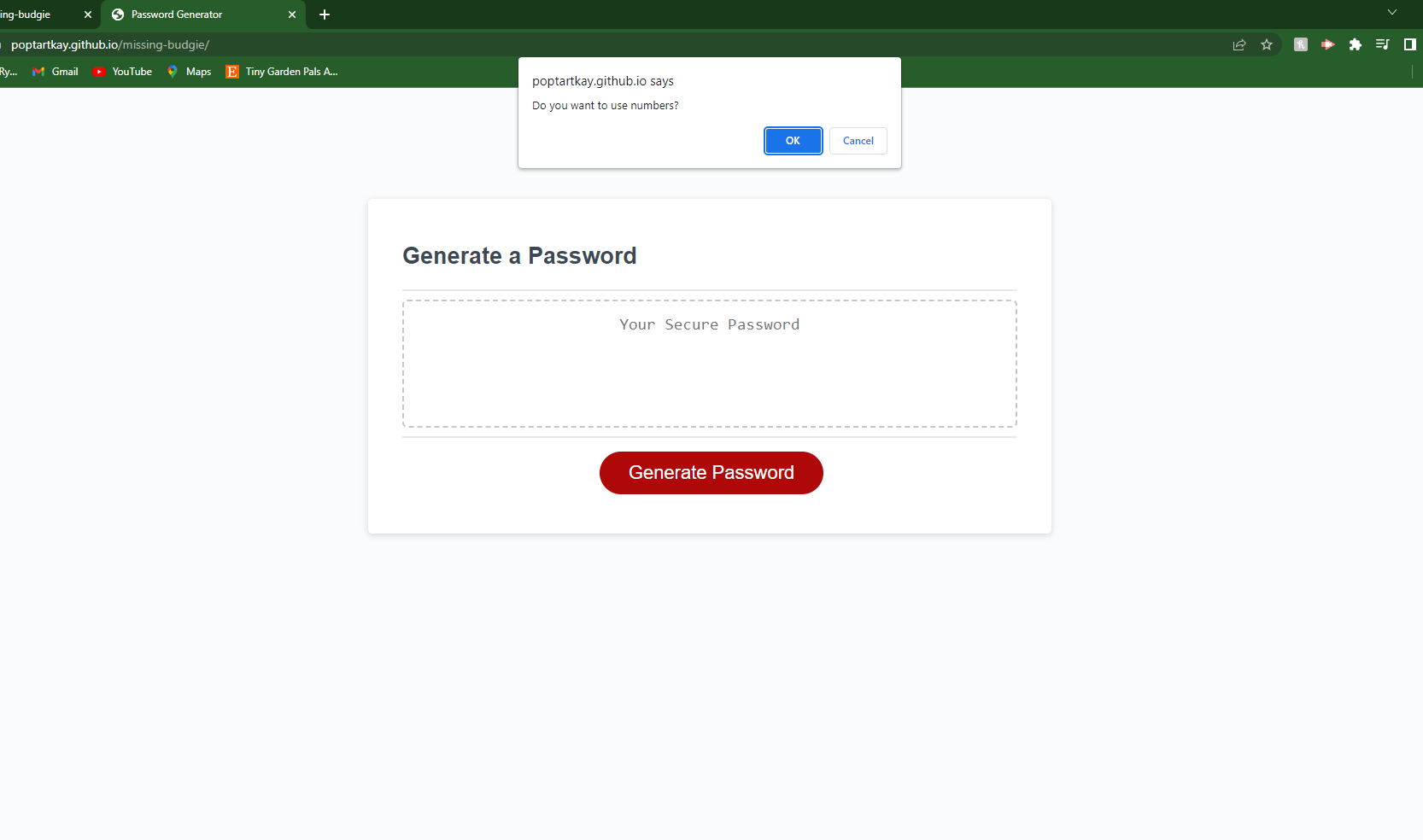 GitHub - Poptartkay/missing-budgie