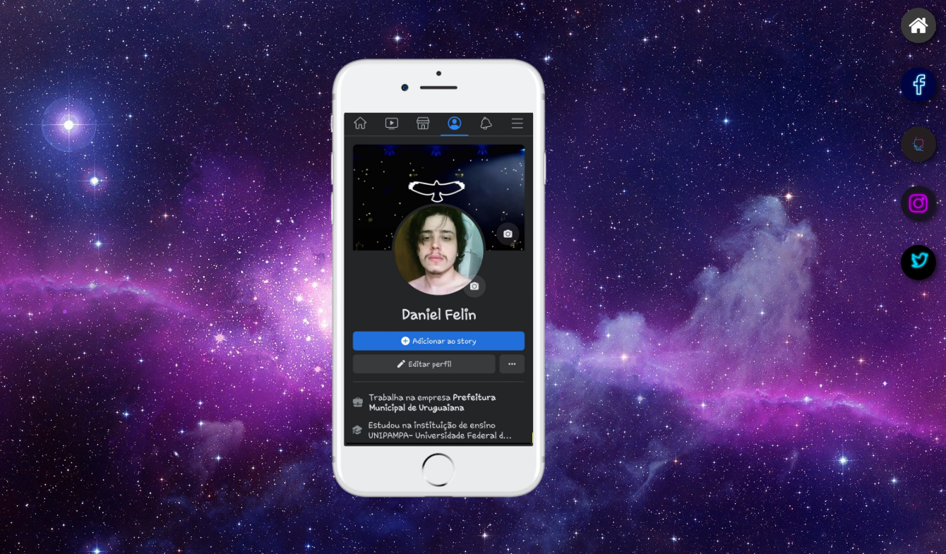 GitHub - DanielFelin1/Projeto-Redes-Sociais: Um site com iframes e que direcionam o usuario até ...