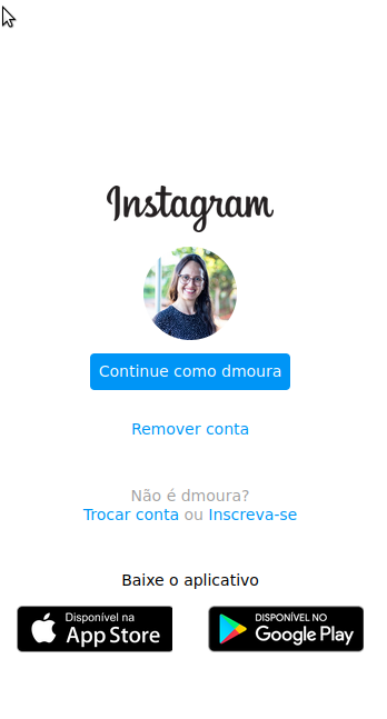 GitHub - DheniMoura/Rebuilding-instagram-homepage: Recriando página ...