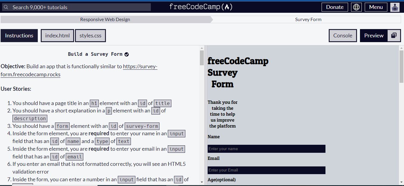 GitHub - Uzmakh/fcc-survey-form: Responsive Web Design(Certification Project)
