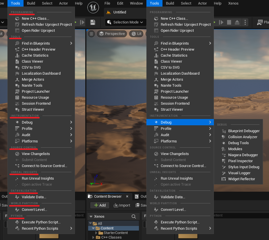 GitHub - IgnasiPelayo/XenosEditorMenu: Creating an editor menu is pretty simple with this plugin ...