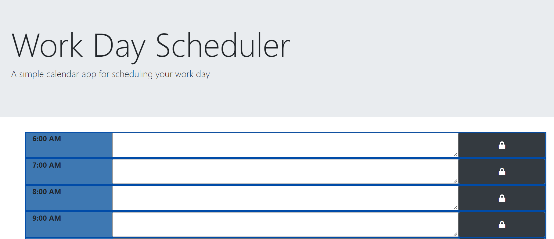 GitHub - KalebStafford/workDayScheduler