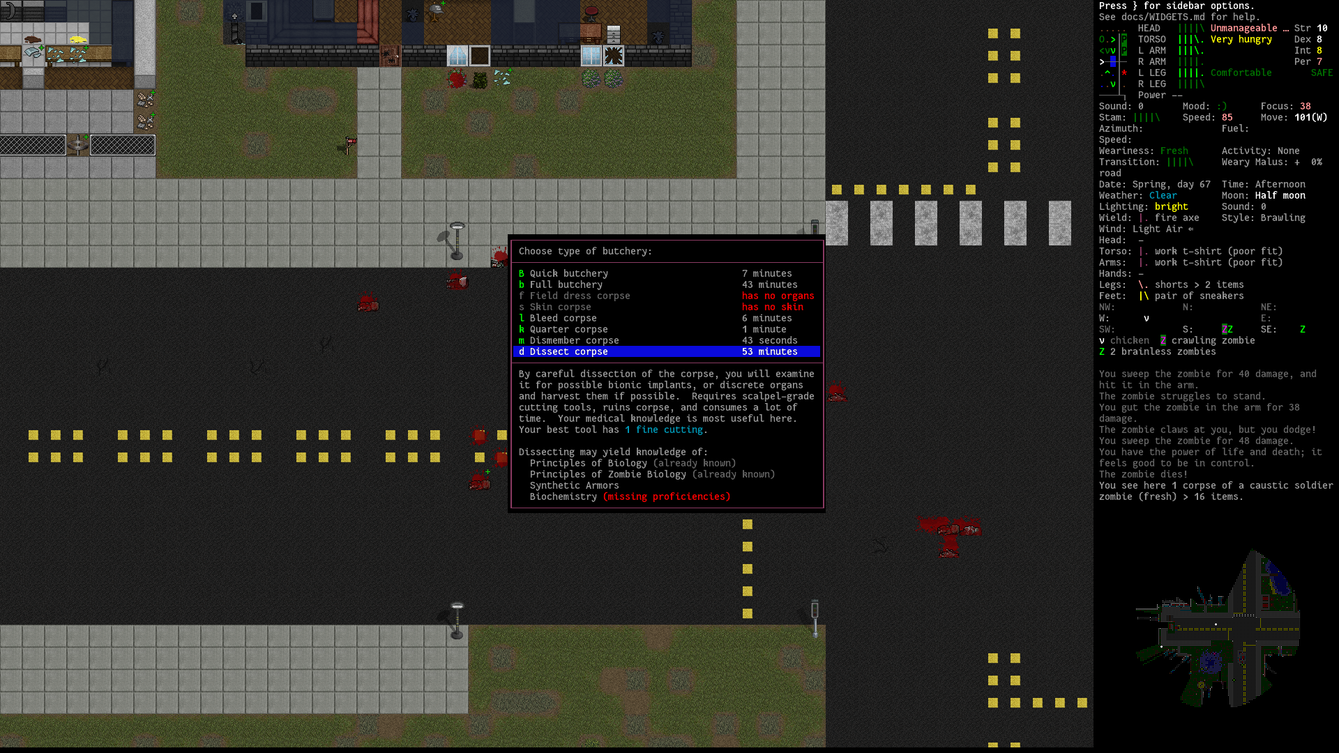 [No-Hope] Military Zombies don't give weakpoint proficiencies when dissected. · Issue #61953 ...