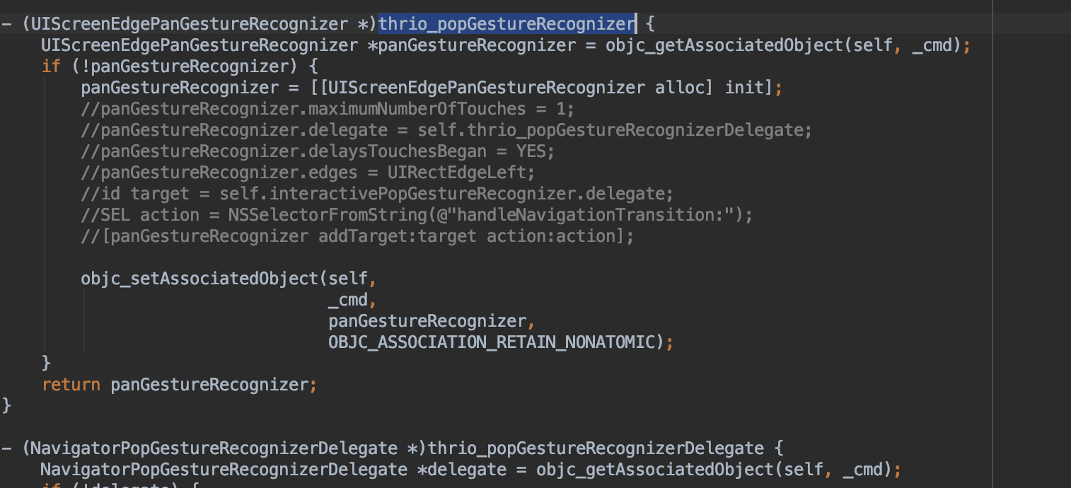 thrio1.1.0版本引入到原生工程后影响原生导航显示 · Issue #134 · foxsofter/flutter_thrio · GitHub