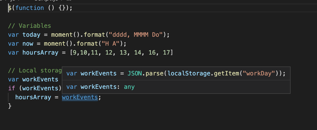 GitHub - acmcalvo/Work-Day-Schedule