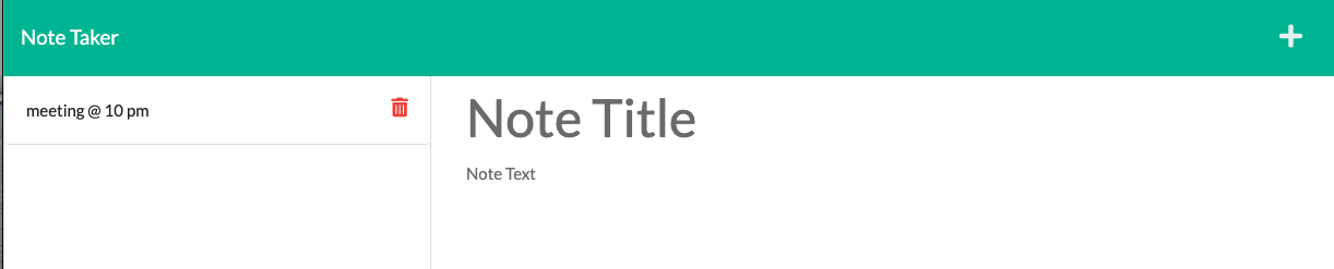 GitHub - acmcalvo/Note-Taker