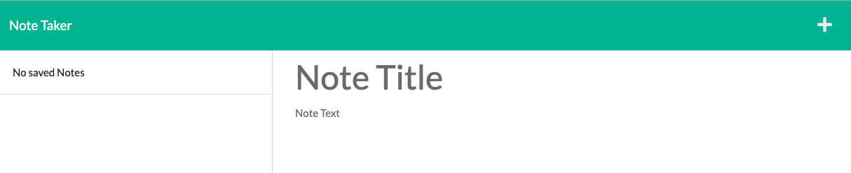 GitHub - acmcalvo/Note-Taker