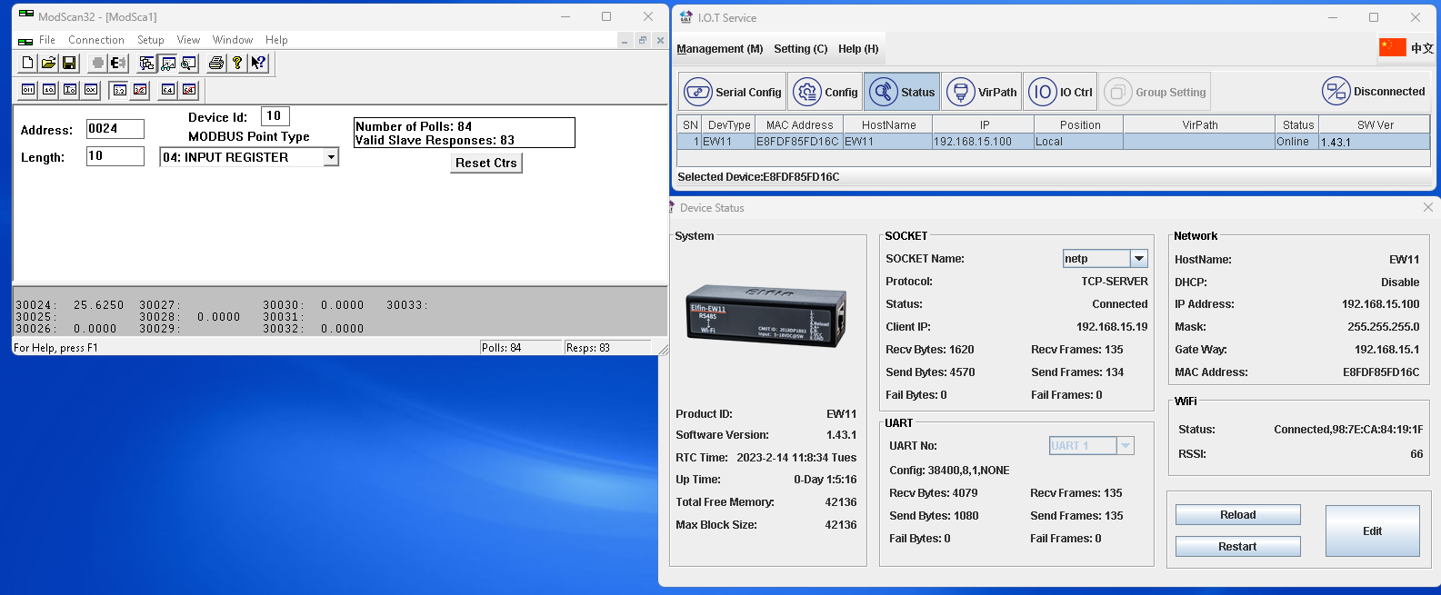 [HELP] - Problem with modbus connector and - an error has occurred ...