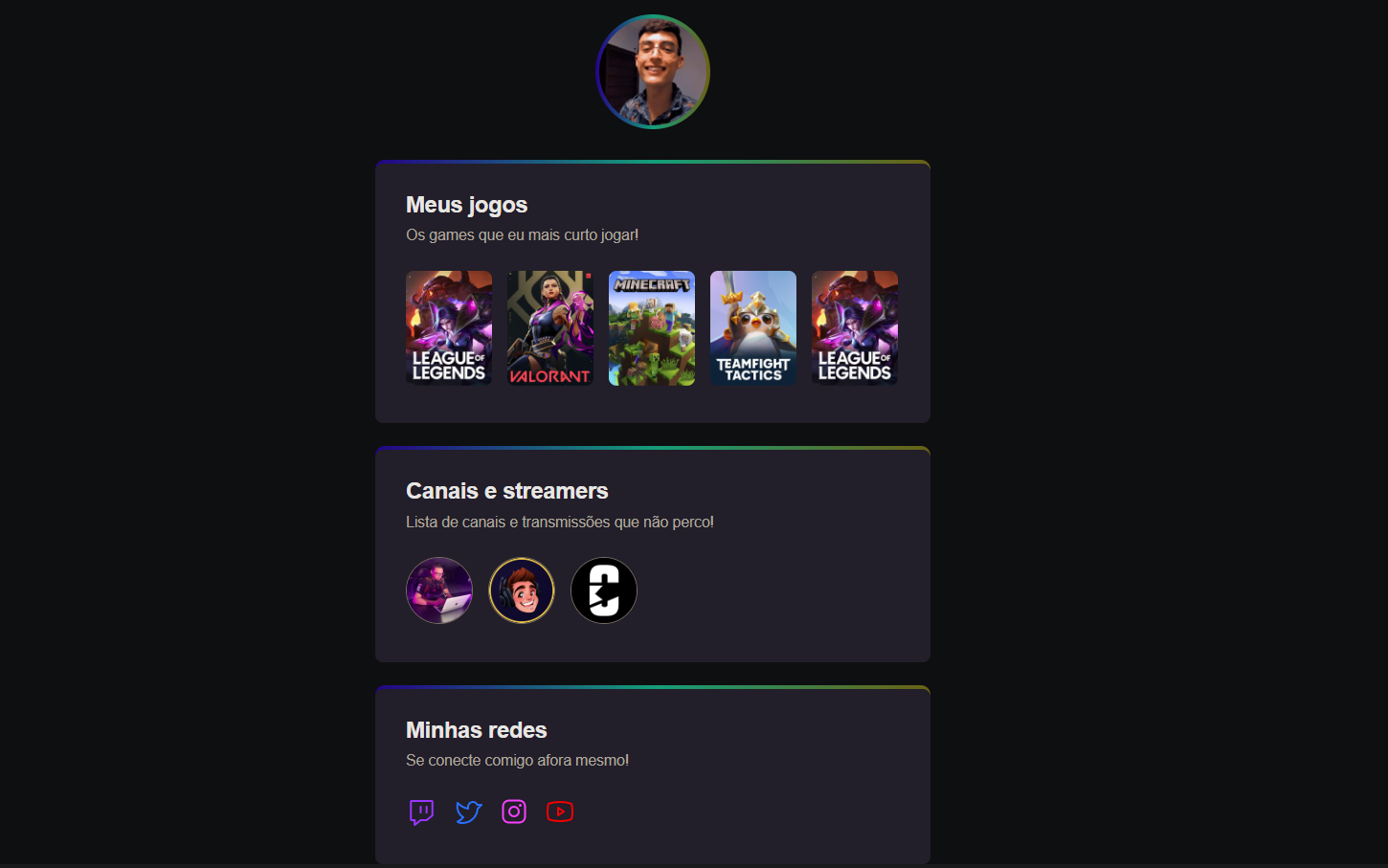 GitHub - 013Edu/myPanel-games-streamers: Created with CodeSandbox