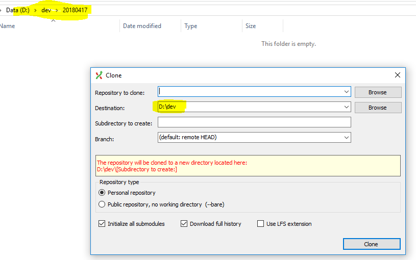 Init wrong folder · Issue #4855 · gitextensions/gitextensions · GitHub