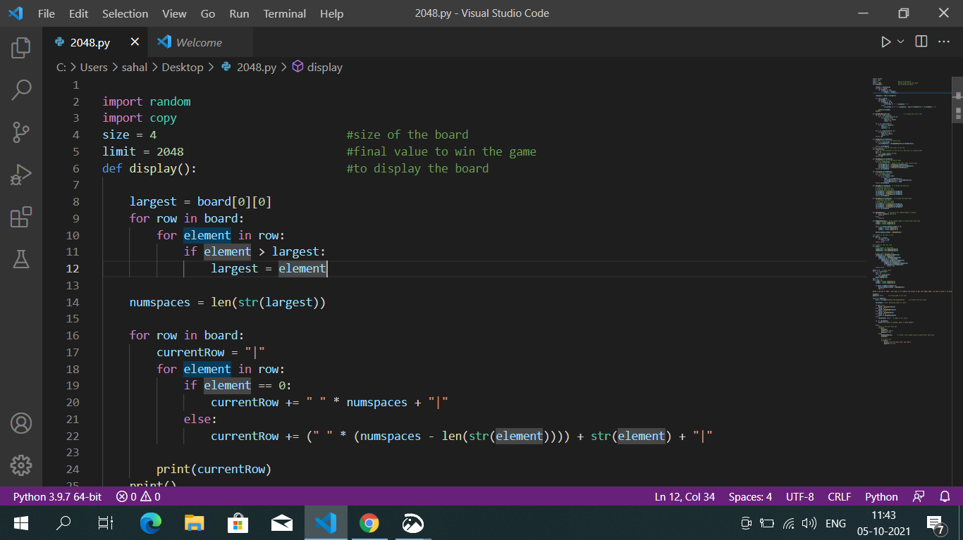 GitHub - sahal-ali-mec/2048