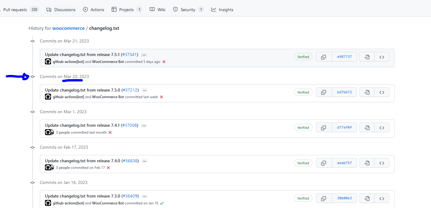 WP updater > wrong url to changelog · Issue #37346 · woocommerce/woocommerce · GitHub