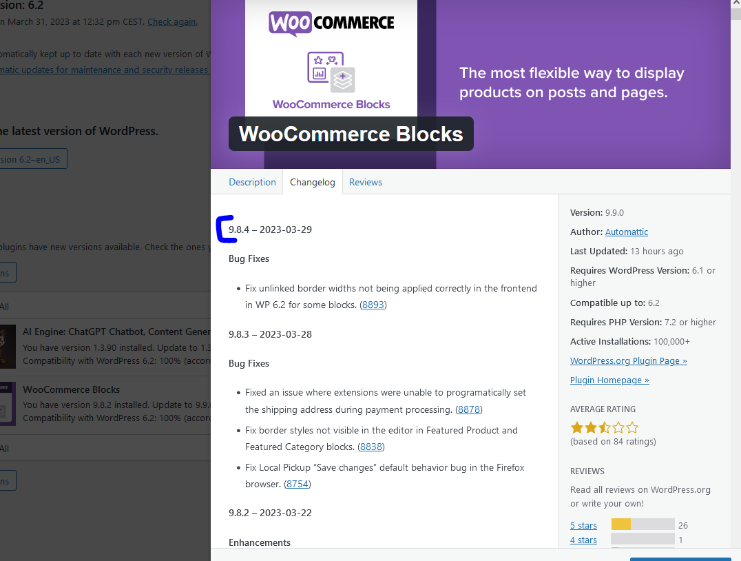 9.9.0 release > unsorted changelog · Issue #8917 · woocommerce/woocommerce-blocks · GitHub