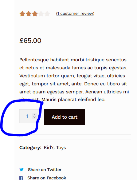 Single Product Template Mobile Ux Quantity Selectors Not Reachable Ff Or Invisible