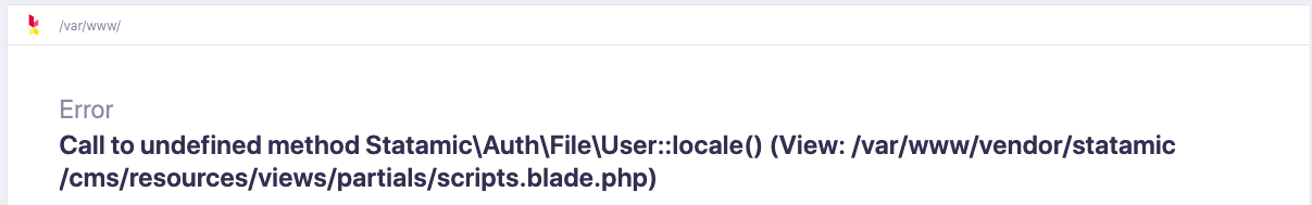Adding `entries` field type to user blueprint breaks CP · Issue #2855 · statamic/cms · GitHub