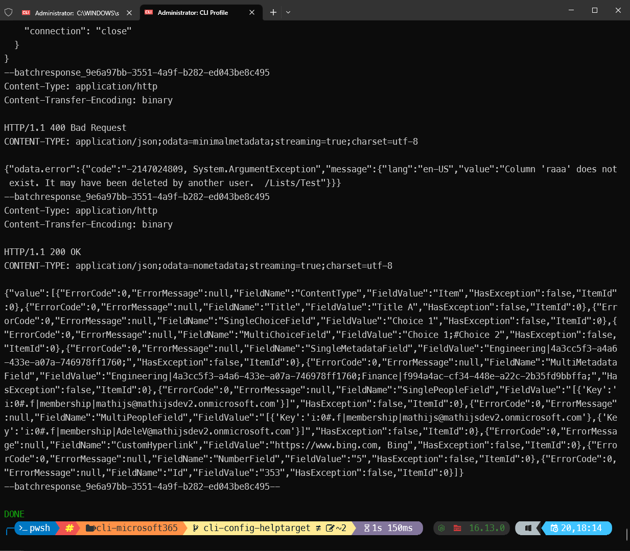 New command: spo listitem batch set · Issue #4549 · pnp/cli-microsoft365 · GitHub