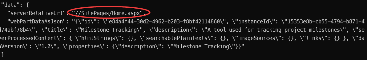 Bug report: `m365 spo apppage set` is not working when executed on root site of the tenant ...