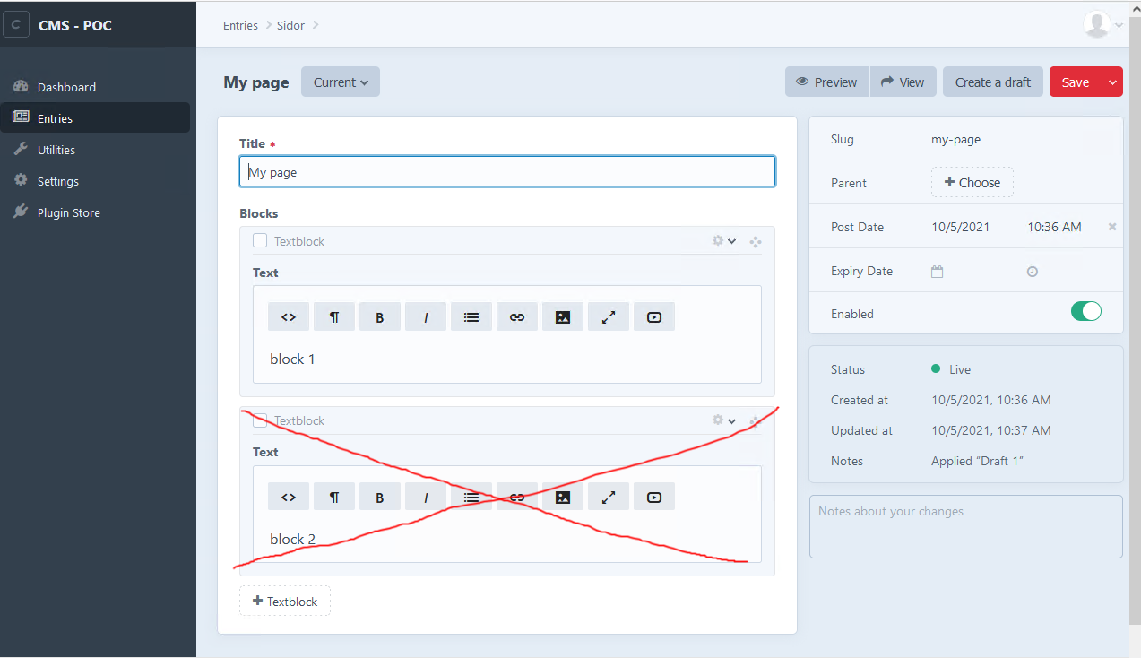 Neo blocks are lost when switching between versions · Issue #9928 · craftcms/cms · GitHub