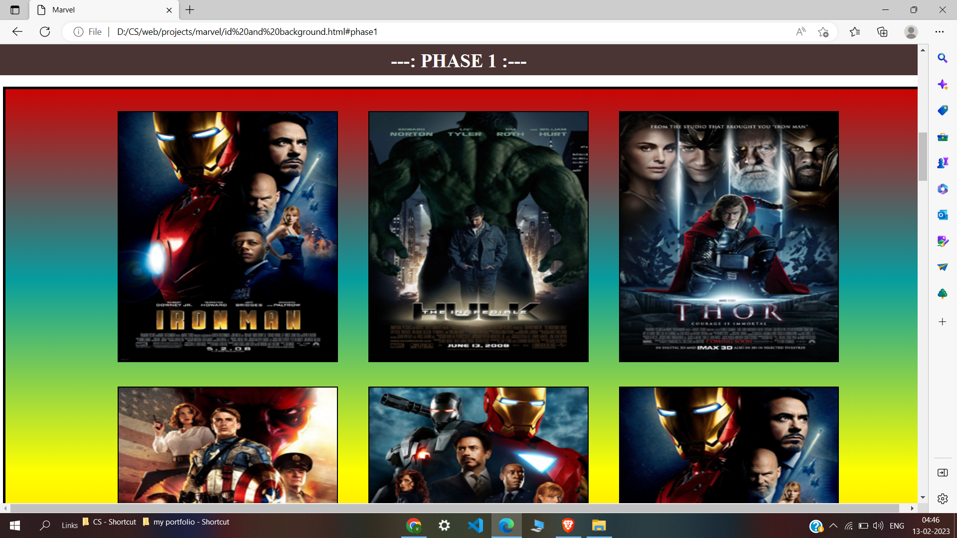 GitHub - Vedantjoshi123/marvel