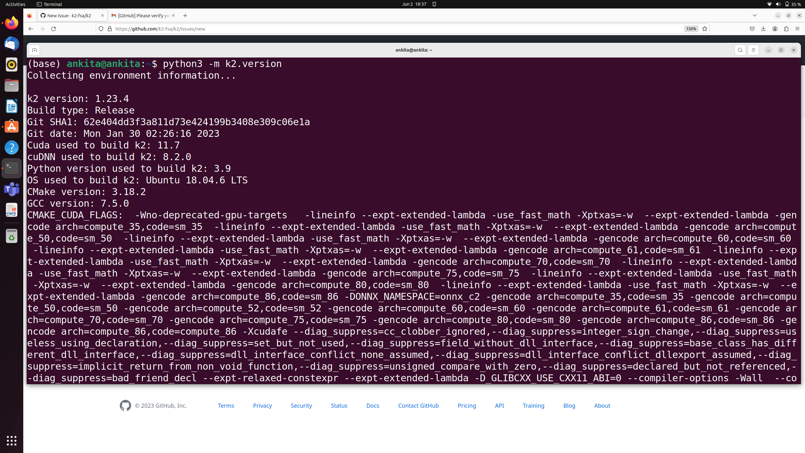 Installation · Issue #1206 · k2-fsa/k2 · GitHub