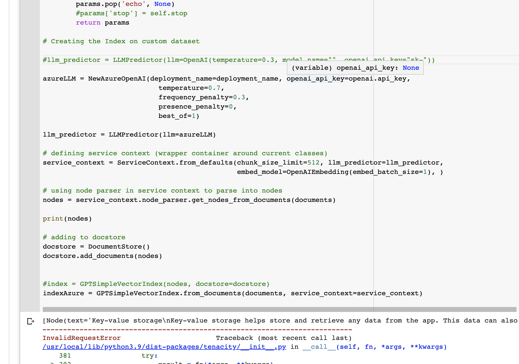 azure openai compatibility · Issue #1307 · run-llama/llama_index · GitHub