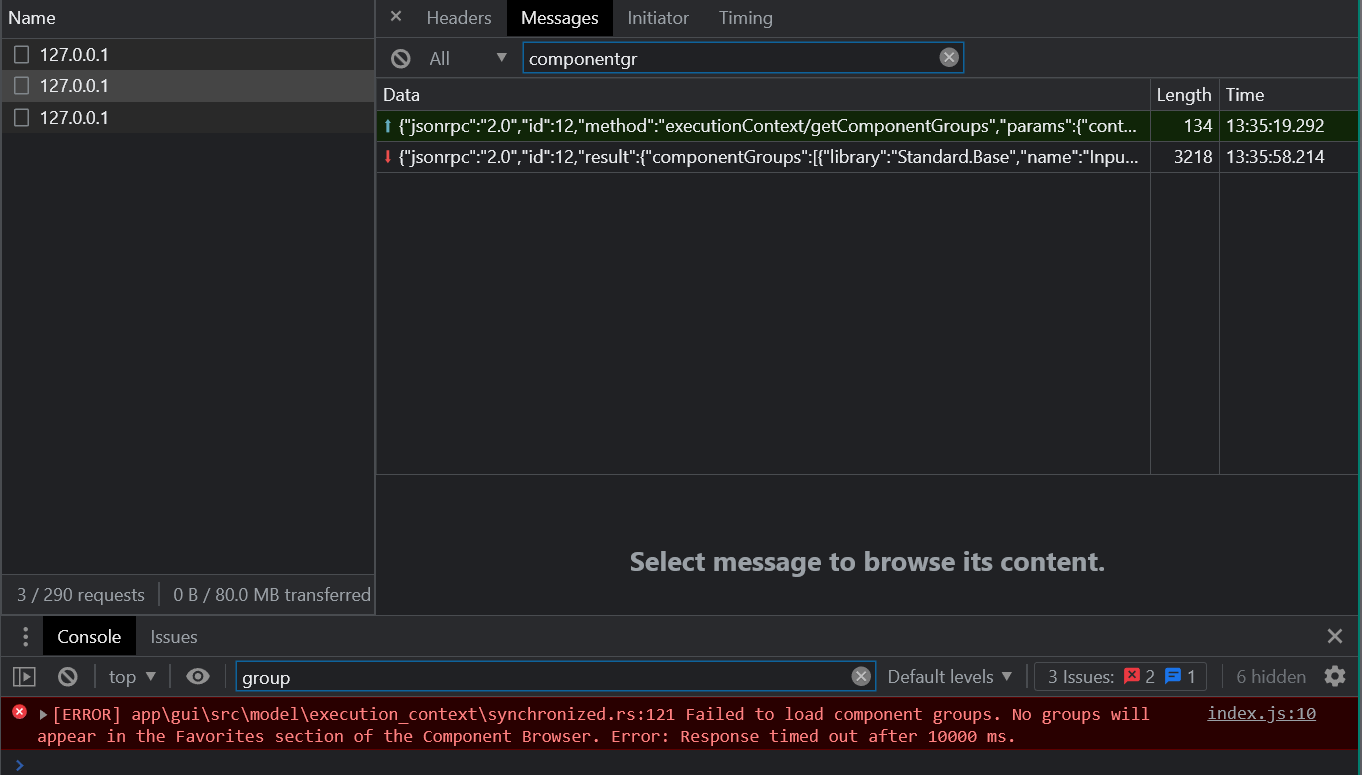 GUI freezes causes timeouts to be incorrectly reported · Issue #6660 · enso-org/enso · GitHub