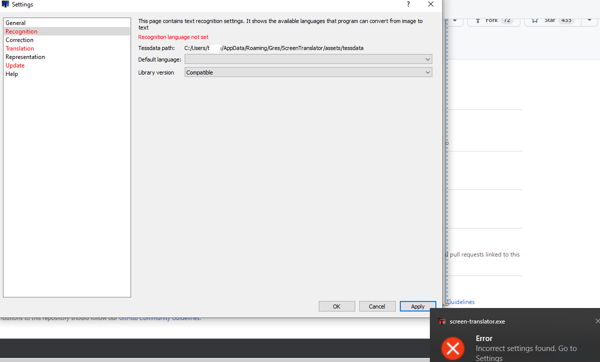 I can't update and setting ScreenTranslator · Issue #98 · OneMoreGres ...