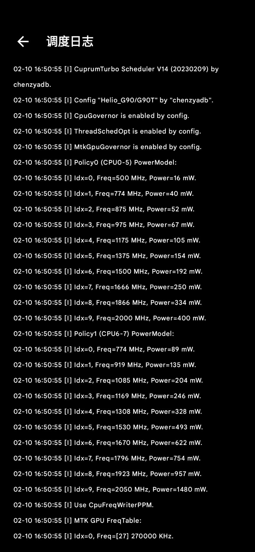 MediaTek GPU 调频器工作异常 · Issue #6 · chenzyadb/CuprumTurbo-Scheduler · GitHub