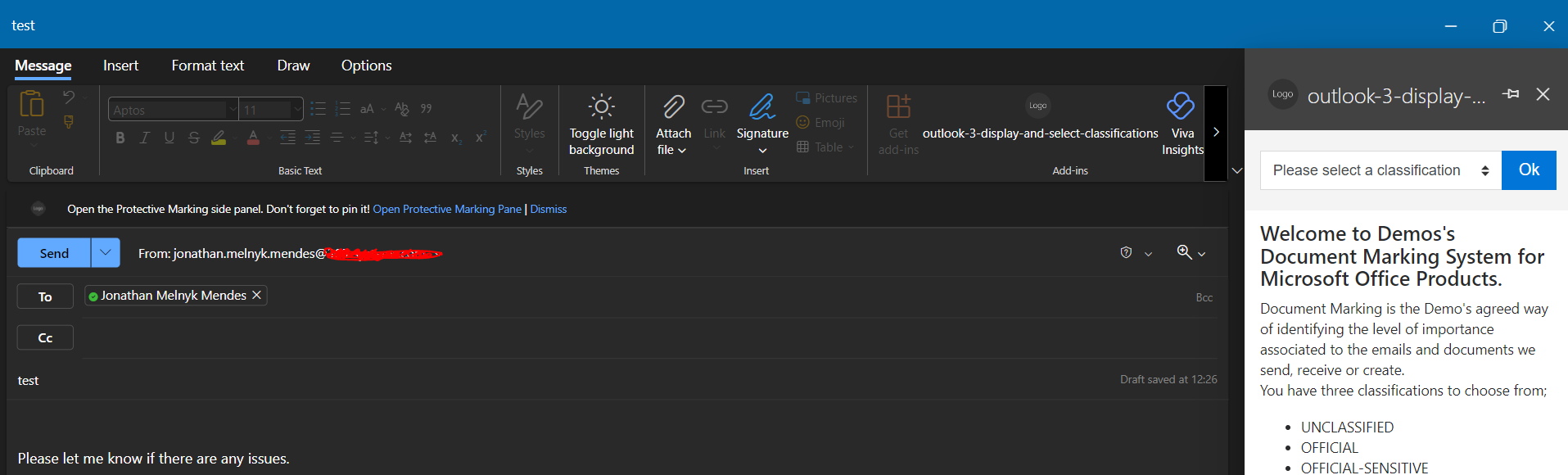 Outlook Unable To Use Smart Alerts On Locally Hosted Add In · Issue 5792