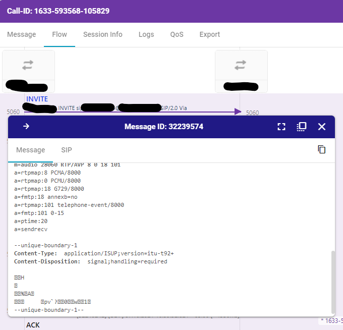 ISUP in SIP-I/SIP-T messages in Homer not decoded and displayed · Issue #501 · sipcapture/homer ...