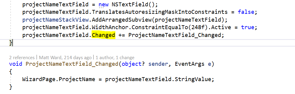Help link to develop the wizard using NSView · Issue #2 · mrward/vsmac-extensibility-samples ...