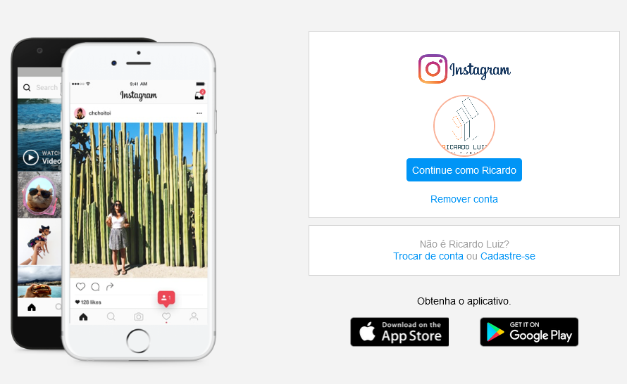 GitHub - RuteR12/Recriando-a-p-gina-inicial-do-Instagram: projeto realizado através da aula ...