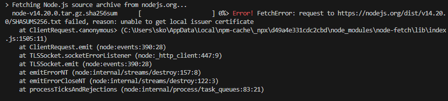 Better Error Message Than Assertionerror [err Assertion] The Expression Evaluated To A Falsy