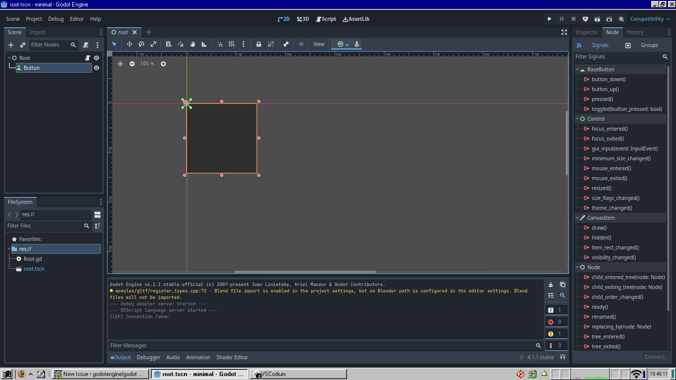 From Gui Bound Nodepath Is Relative · Issue 79895 · Godotenginegodot 