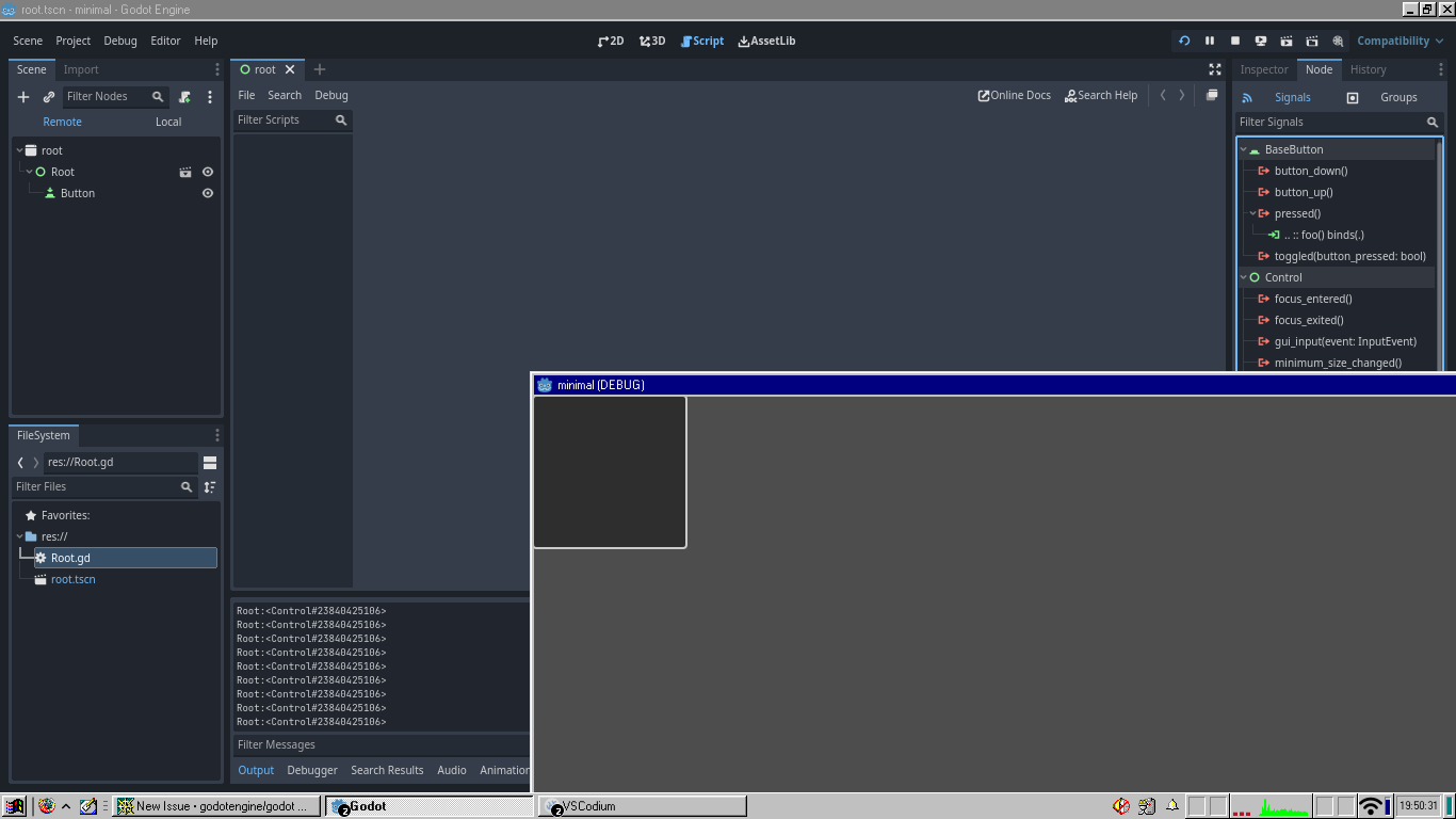 From GUI bound NodePath is relative · Issue #79895 · godotengine/godot · GitHub