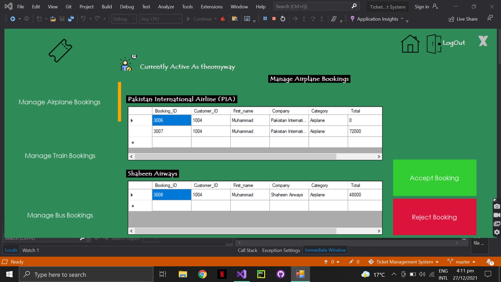 GitHub - theomyway/Ticket-Management-System: Created online ticket ...