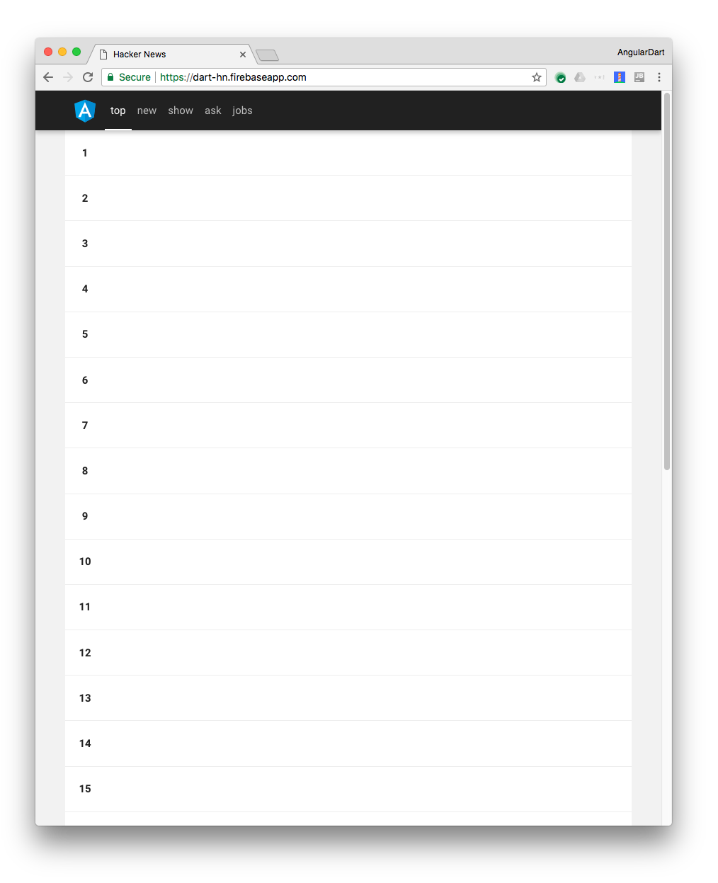 Improve HN app perceptual speed index · Issue #963 · angulardart/angular · GitHub