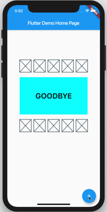 AnimatedCrossFade doesn't seem to respect it's child Widgets' positioning during animation ...