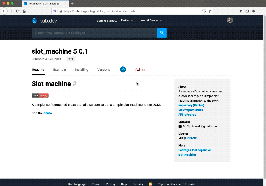 Tapping 'Mark as discontinued' does nothing · Issue #3038 · dart-lang/pub-dev · GitHub