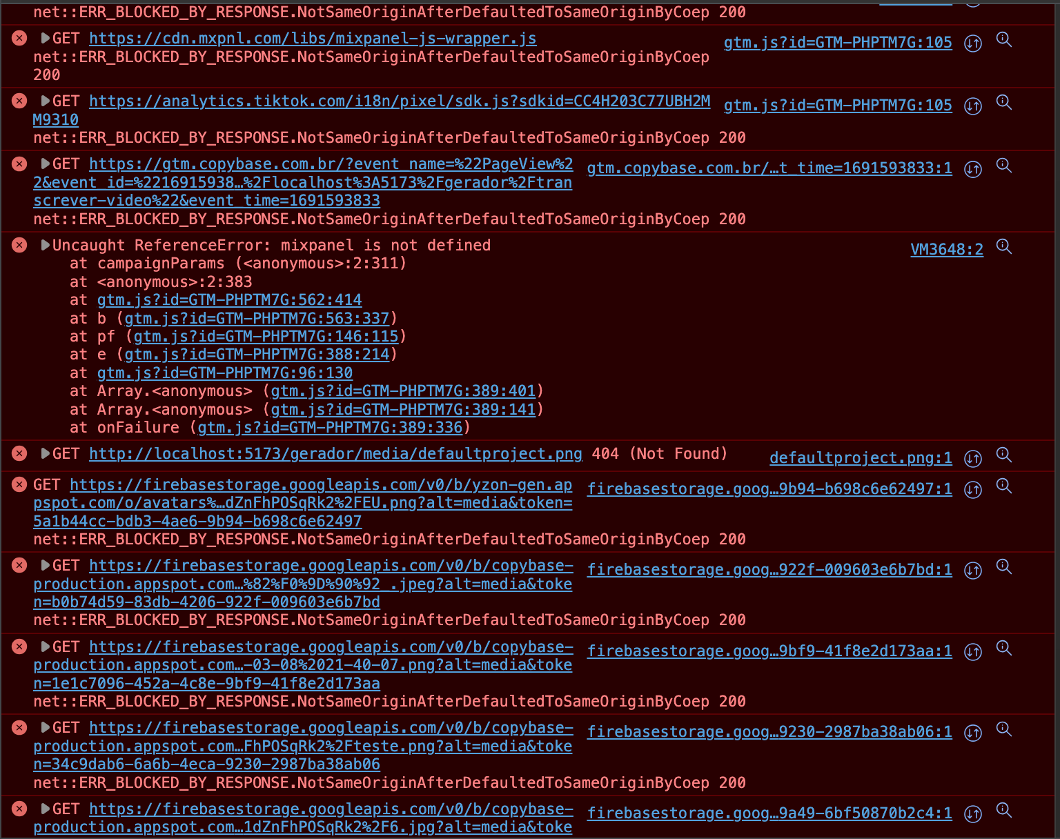 Vite Config Server Headers Causing Errors · Issue 537 · Ffmpegwasm Ffmpeg Wasm · Github
