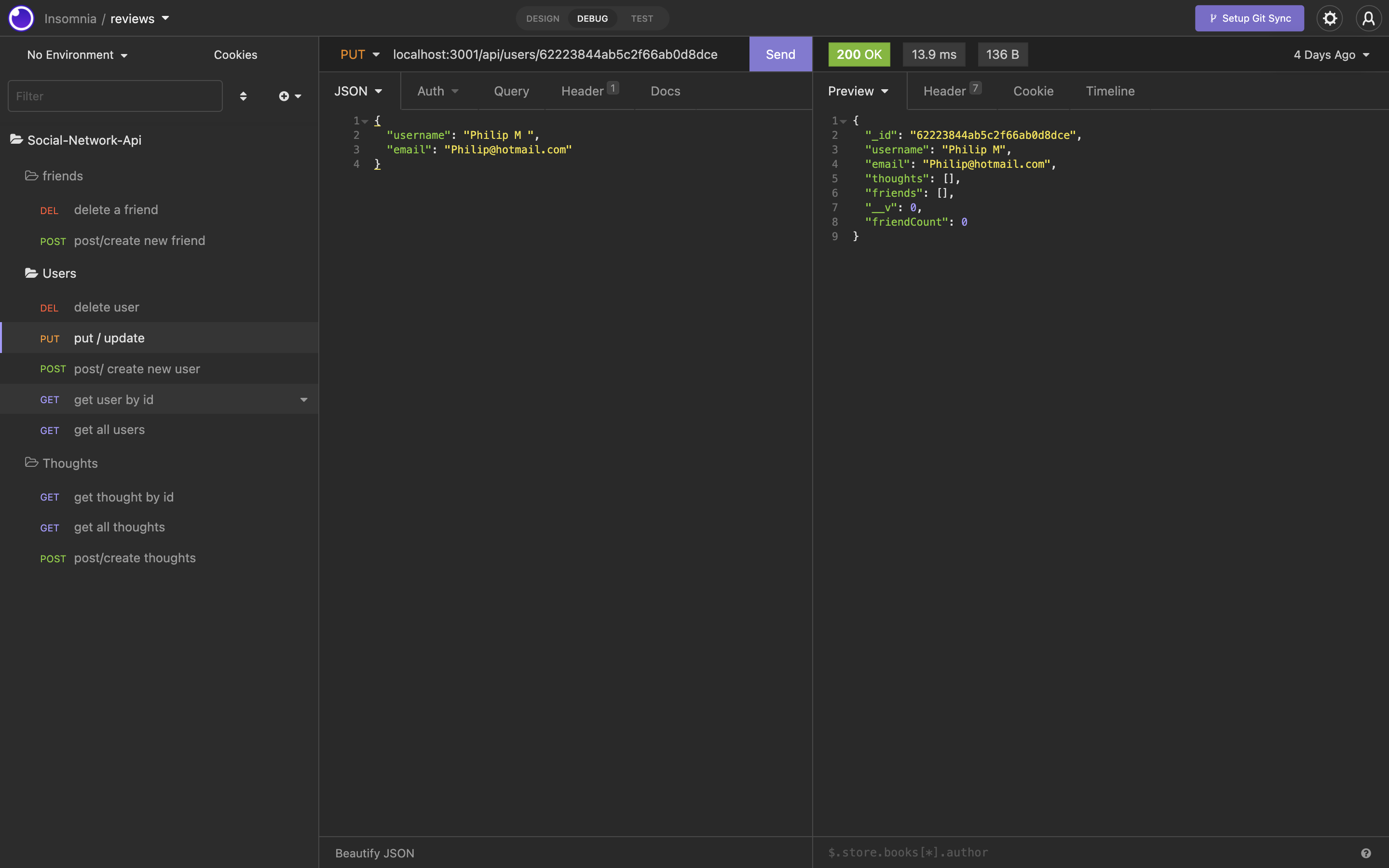 GitHub - Tasevski87/Social-Network-API