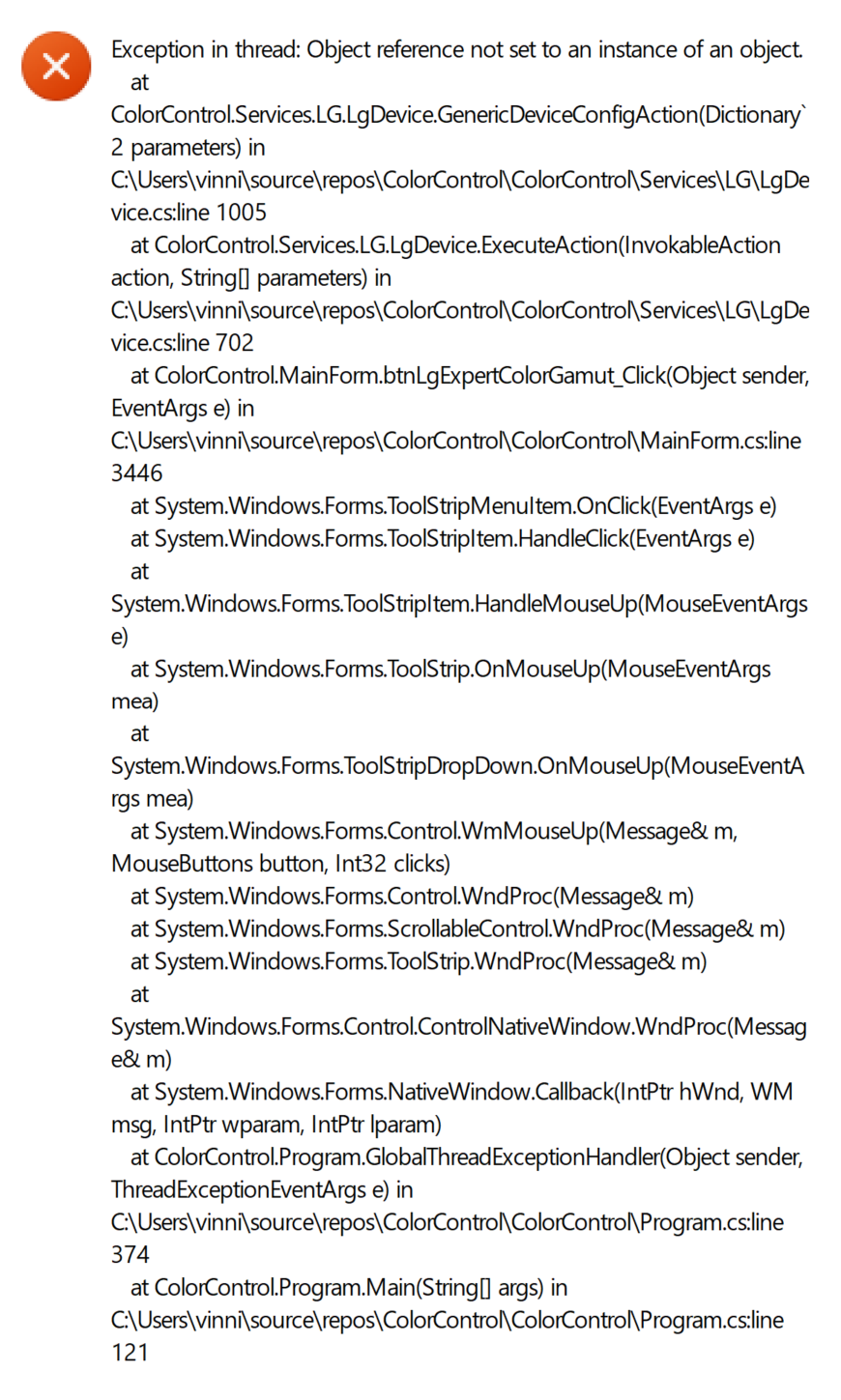 C:\Users\vinni · Issue #156 · Maassoft/ColorControl · GitHub