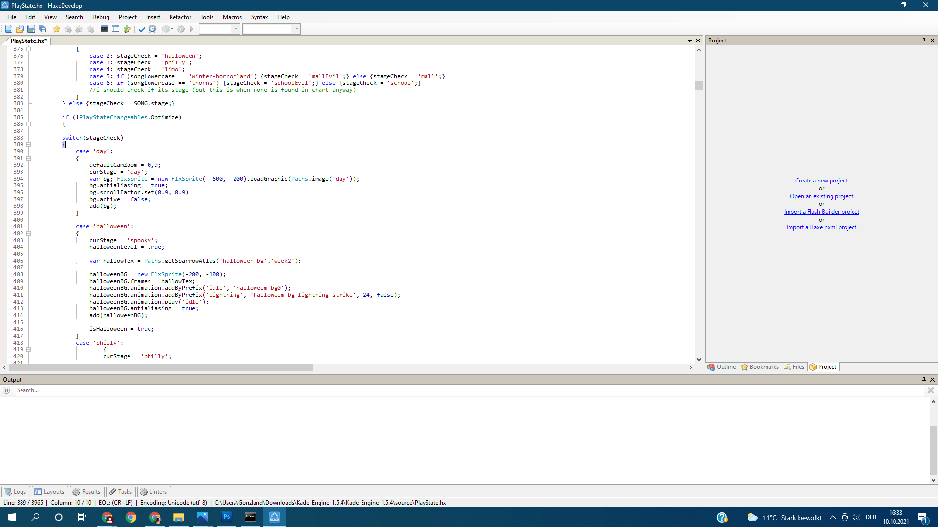 Bug Report: source/PlayState.hx:392: characters 28-29 : Missing ...