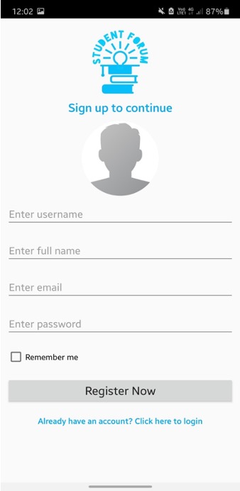 GitHub - MeetrajsinhRathod/StudentForumApp