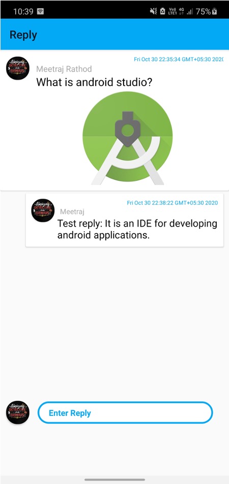 GitHub - MeetrajsinhRathod/StudentForumApp