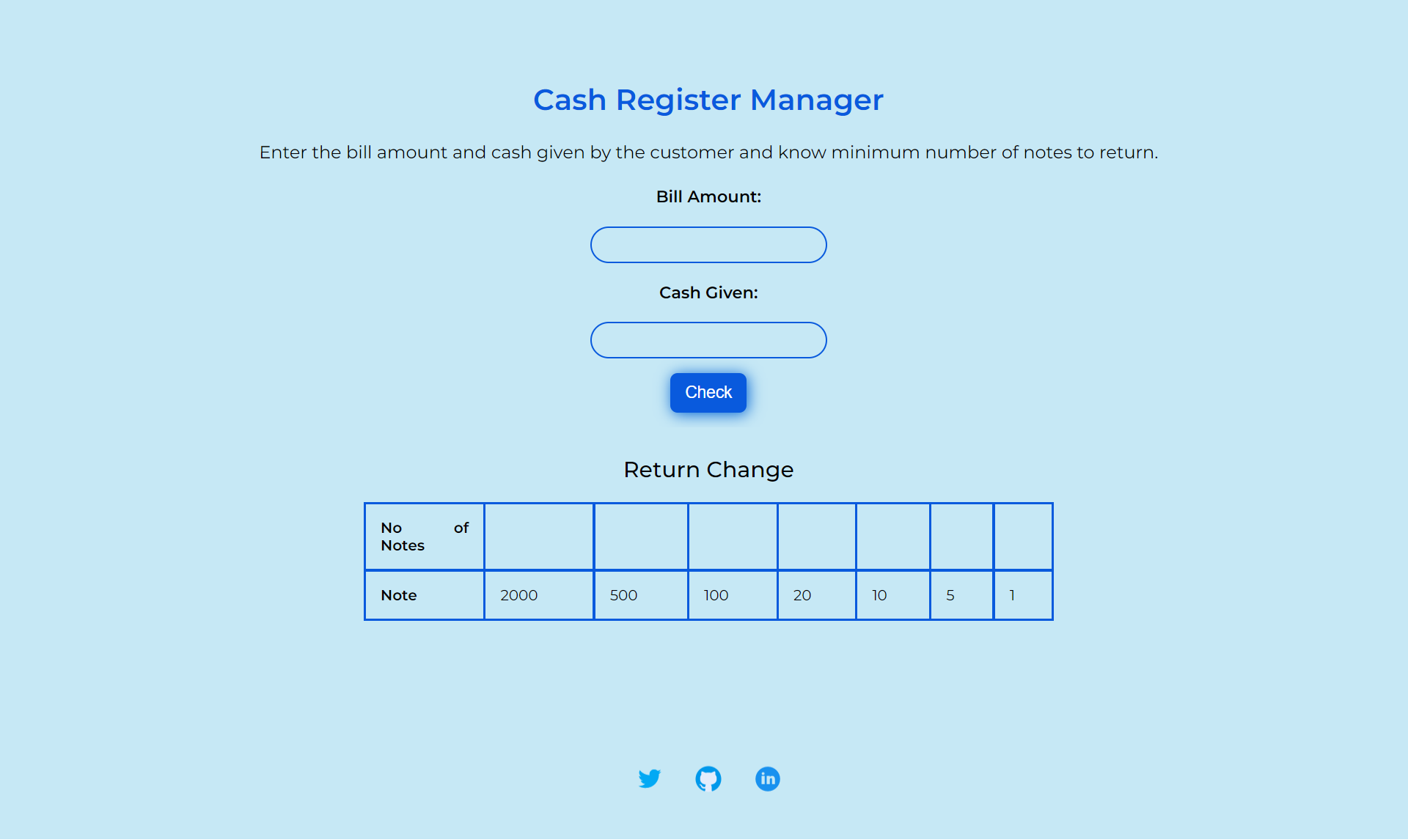 GitHub - Shinu07/Cash-register-manger