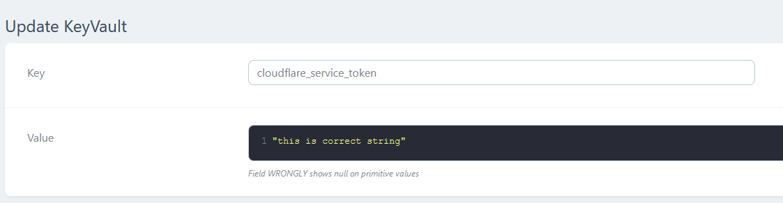 Code Field Does Not Display Primitive Values Stored As Json · Issue 2640 · Laravelnova Issues