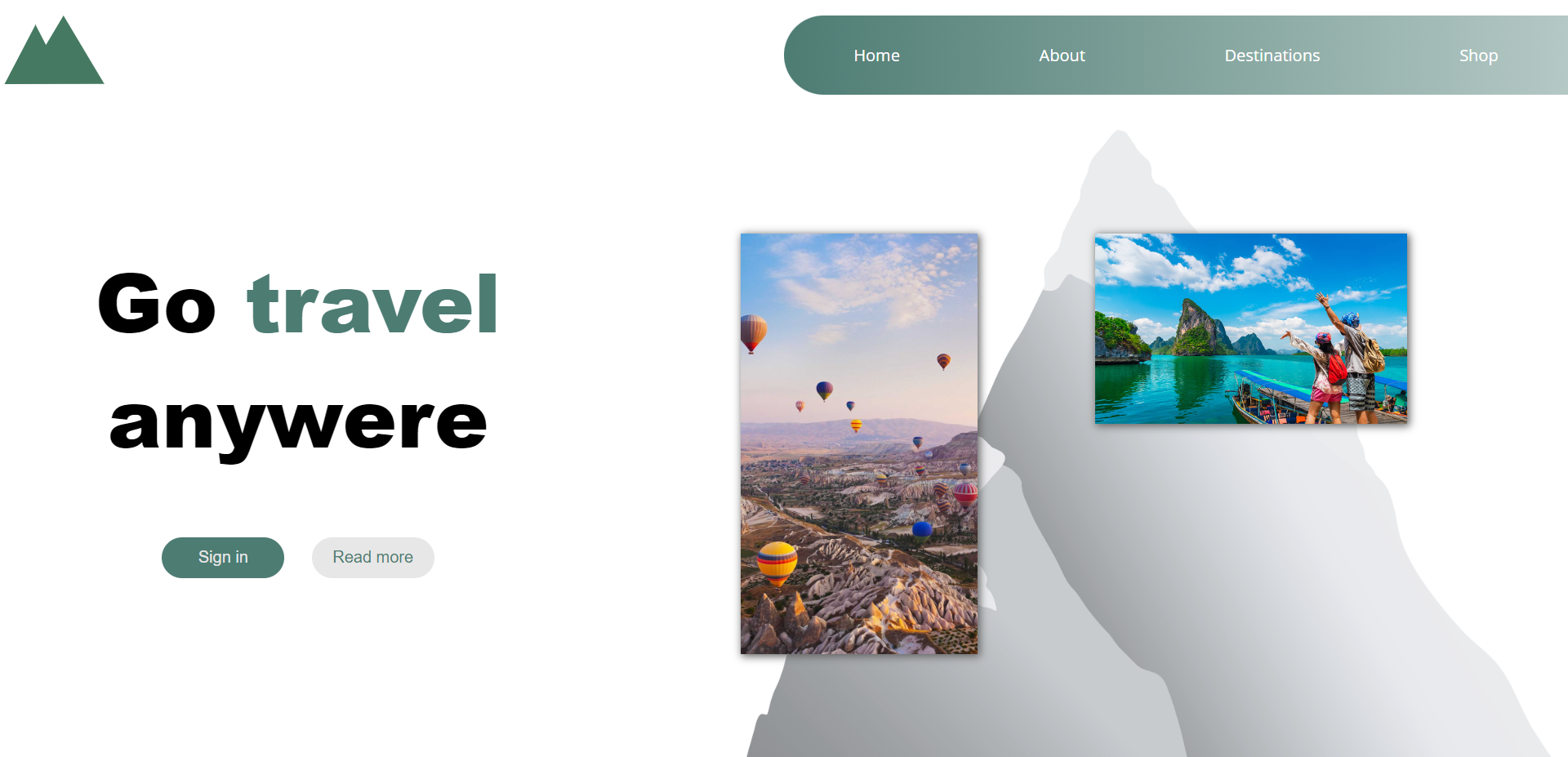 GitHub - developer980/Travel-website-landing-page-SASS: The model of a ...