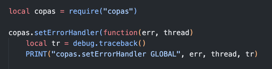 Need help with error handling · Issue #138 · lunarmodules/copas · GitHub