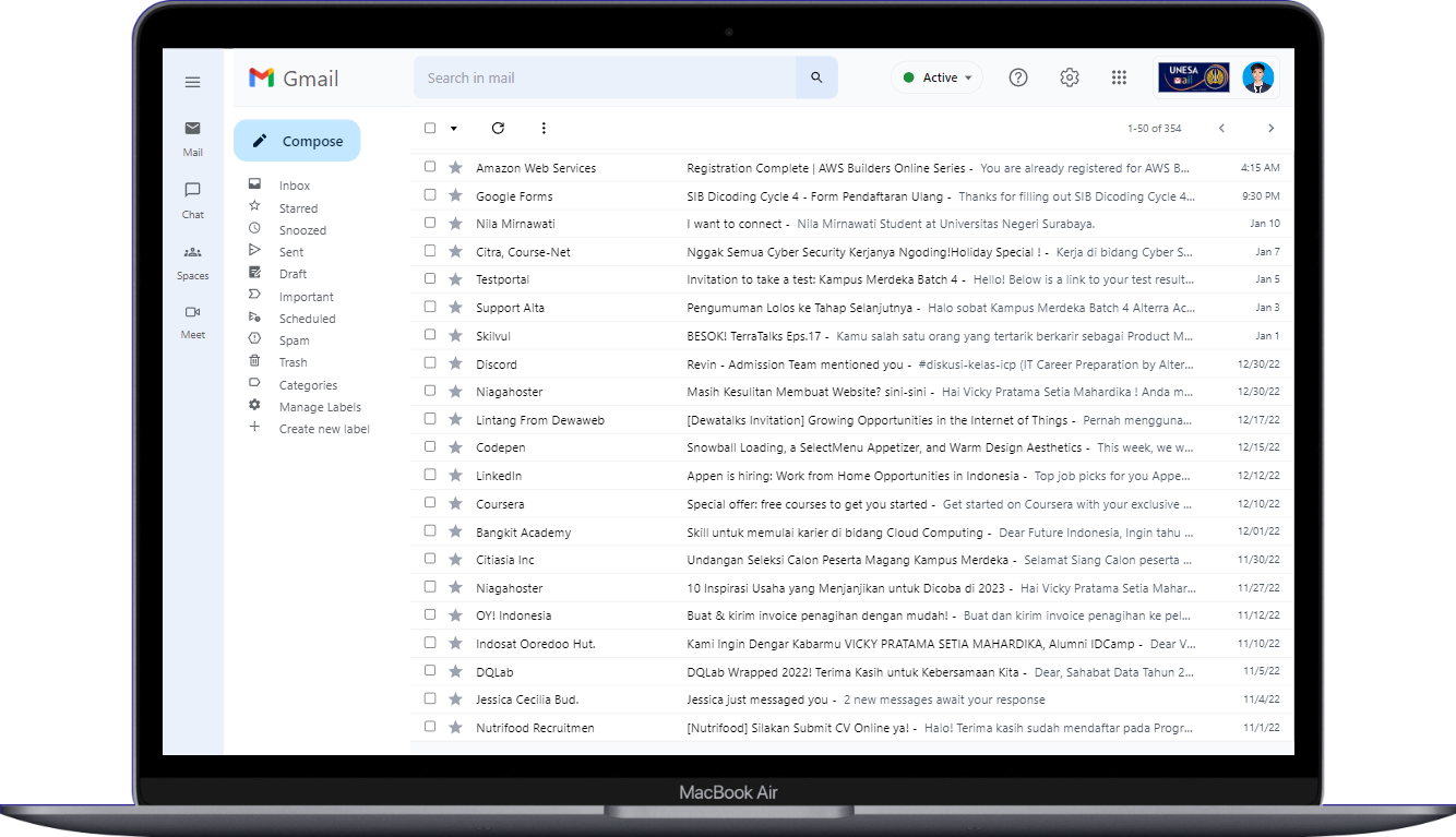GitHub - VickyPratama87/Gmail-Clone: Gmail Clone adalah sebuah aplikasi tiruan seperti Gmail ...